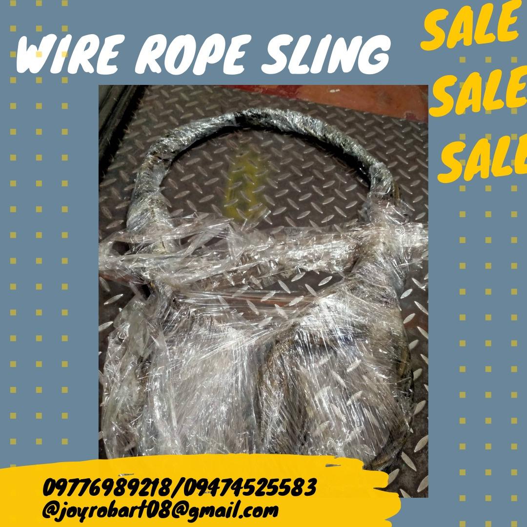 WIRE ROPE SLING STANDARD EYE, Commercial & Industrial, Construction ...