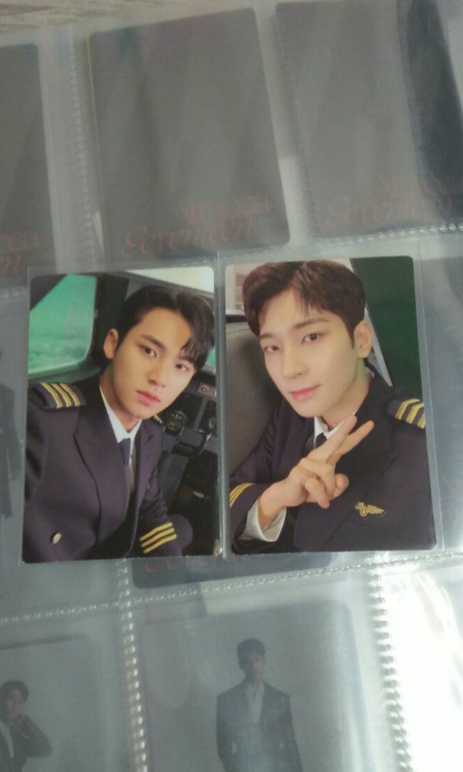 WONWOO MINGYU Seventeen Pilot Pc, Hobbies & Toys, Collectibles ...