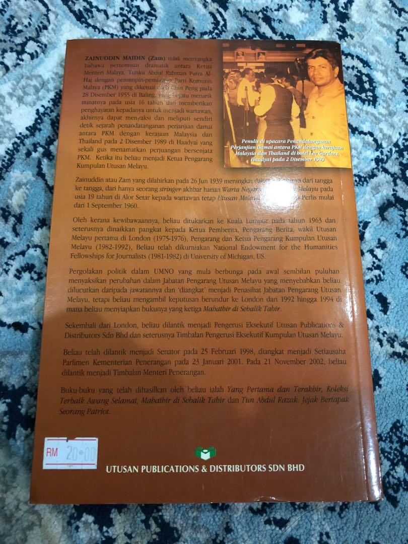 Zainuddin Maidin . Buku Wira Tak Didendang 2004, Hobbies & Toys, Books ...