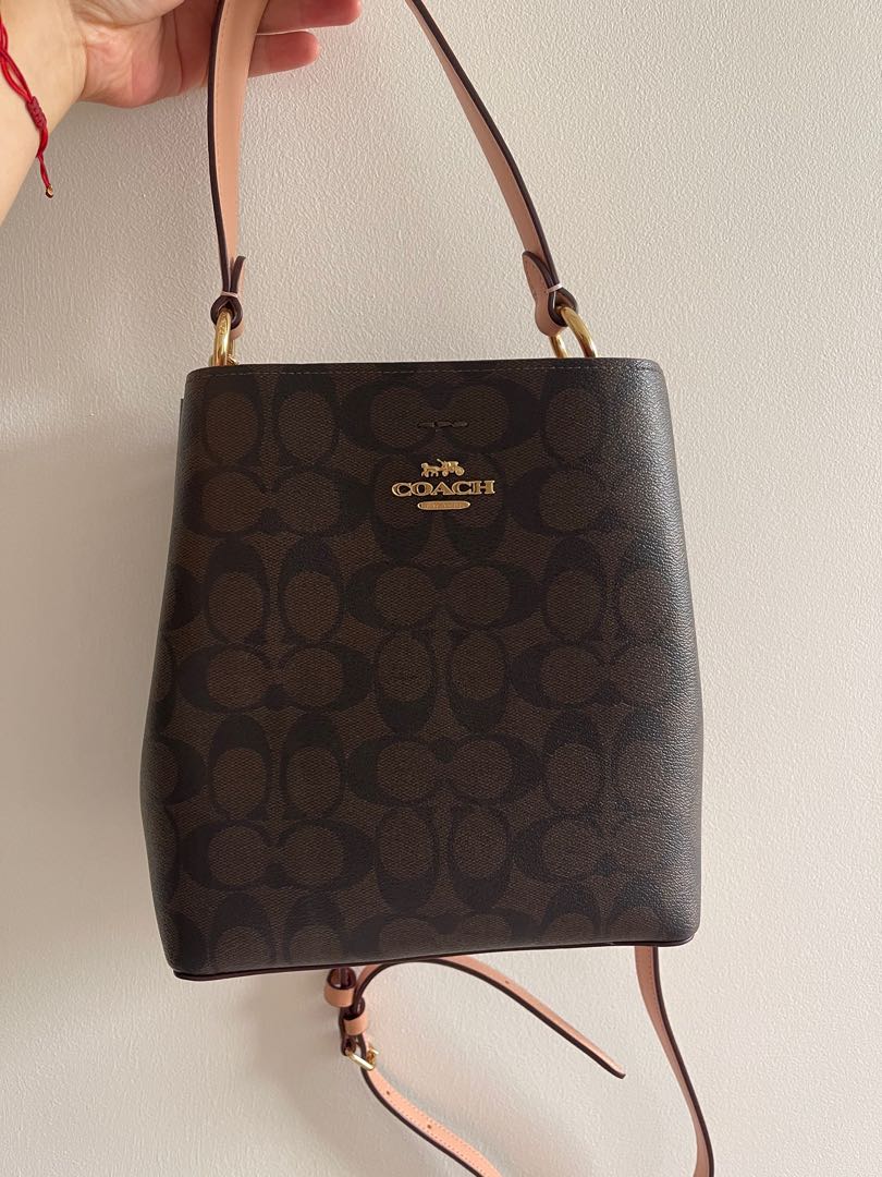 100% authentic Coach bucket bag, Women's Fashion, Bags & Wallets, Cross ...