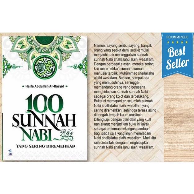 100 Sunnah Nabi Yang Sering Diremehkan, Hobbies & Toys, Books ...