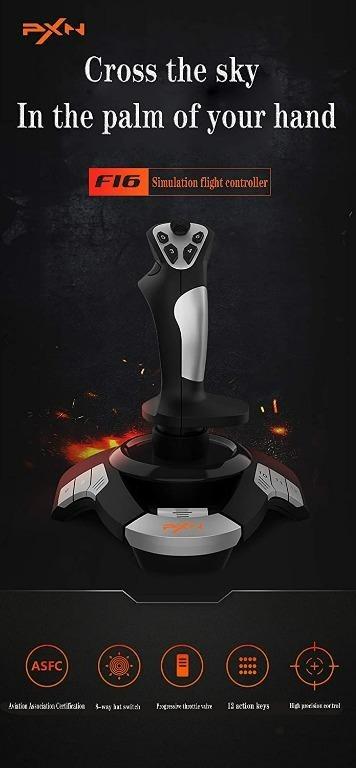 [560] PXN-USB Flight Simulation Stick PC Flight Joystick Flight ...