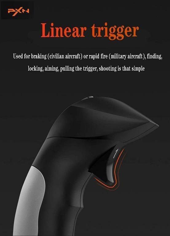 [560] PXN-USB Flight Simulation Stick PC Flight Joystick Flight ...