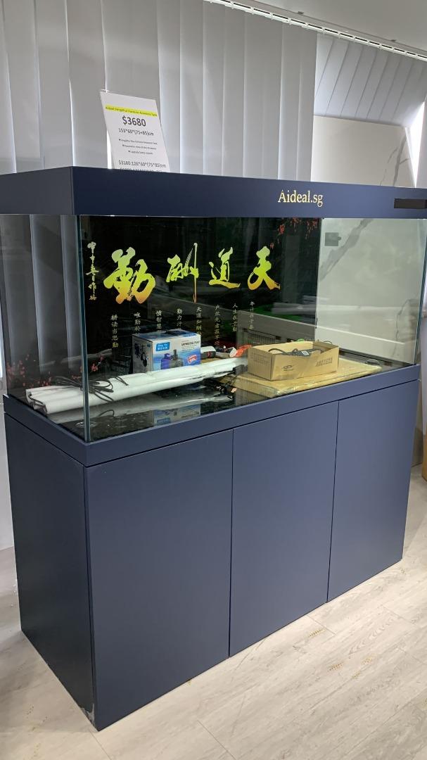 6ft stainless steel fish tank with upgrade sump system, Pet Supplies ...