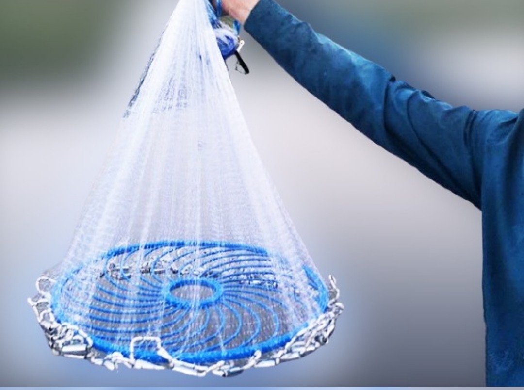 8ft cast net, Sports Equipment, Fishing on Carousell