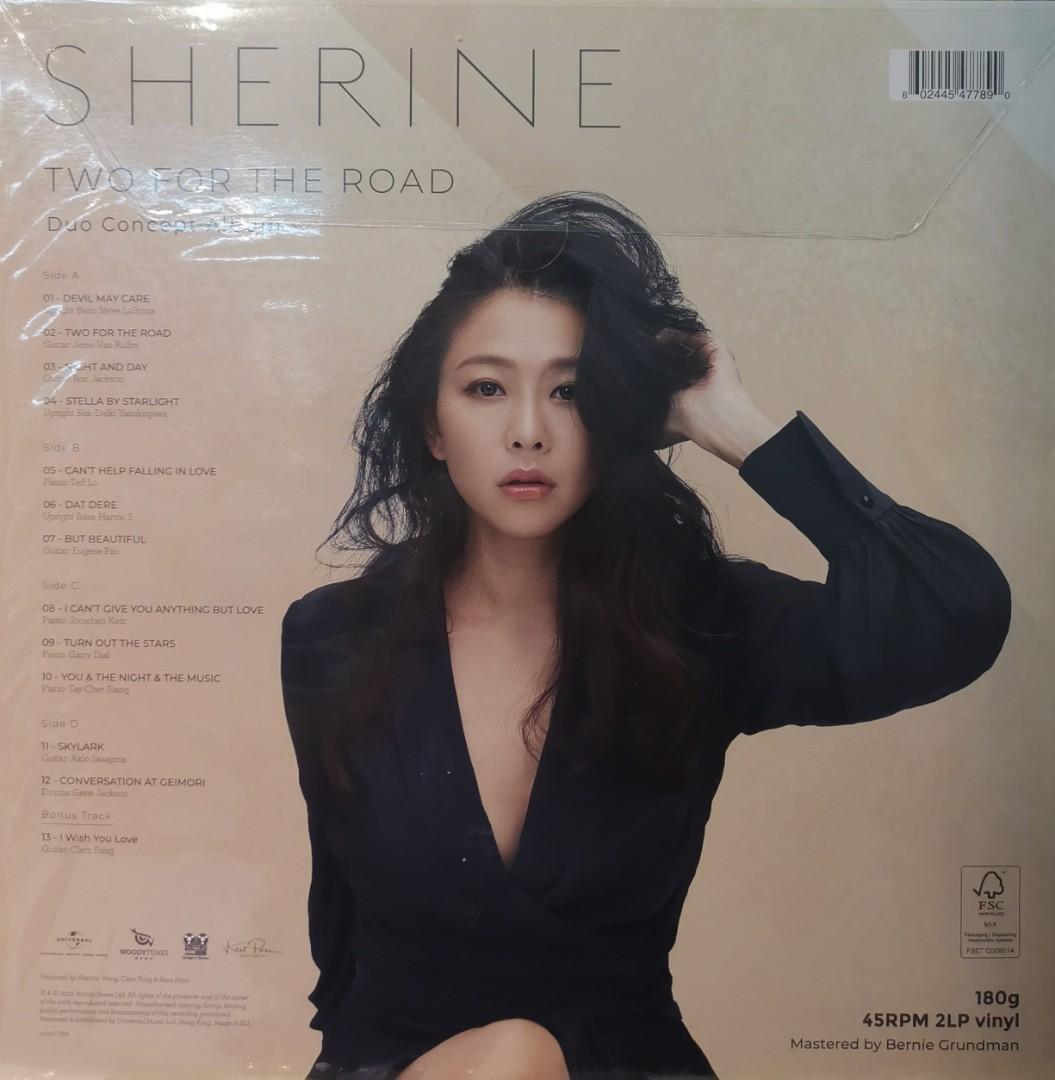 尚羚 Sherine - TWO FOR THE ROAD Duo Concept Album 45RPM 45轉 2LP 雙碟 黑膠唱片 ...