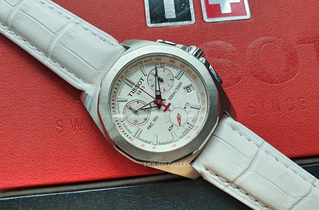 Tissot T-Sport Woman PRC 100 Chronograph 35mm, Luxury, Watches on Carousell
