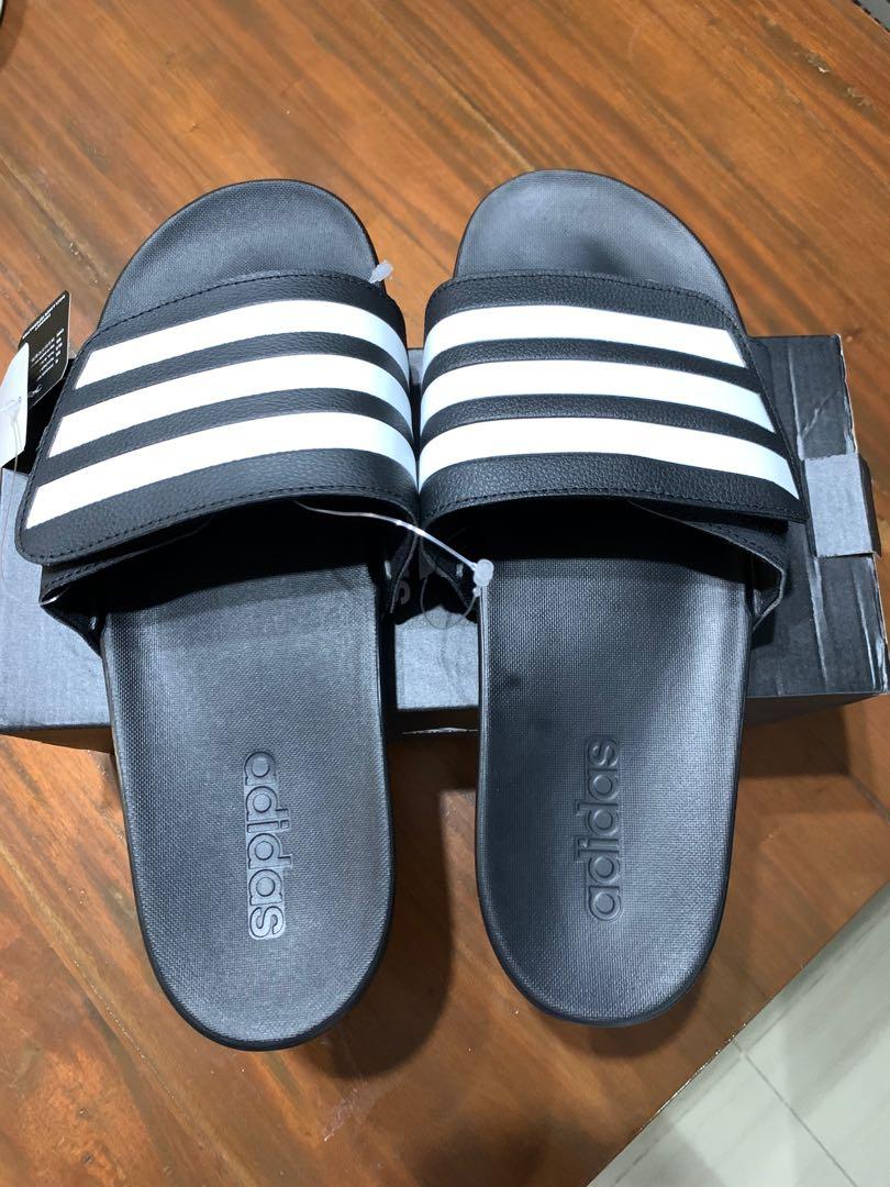 Adidas velcro slides, Men's Fashion, Footwear, Slippers & Slides on ...
