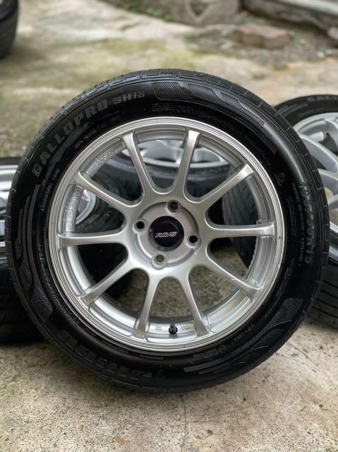advan racing 15 inch sports rim myvi tyre 70%, Auto Accessories on ...