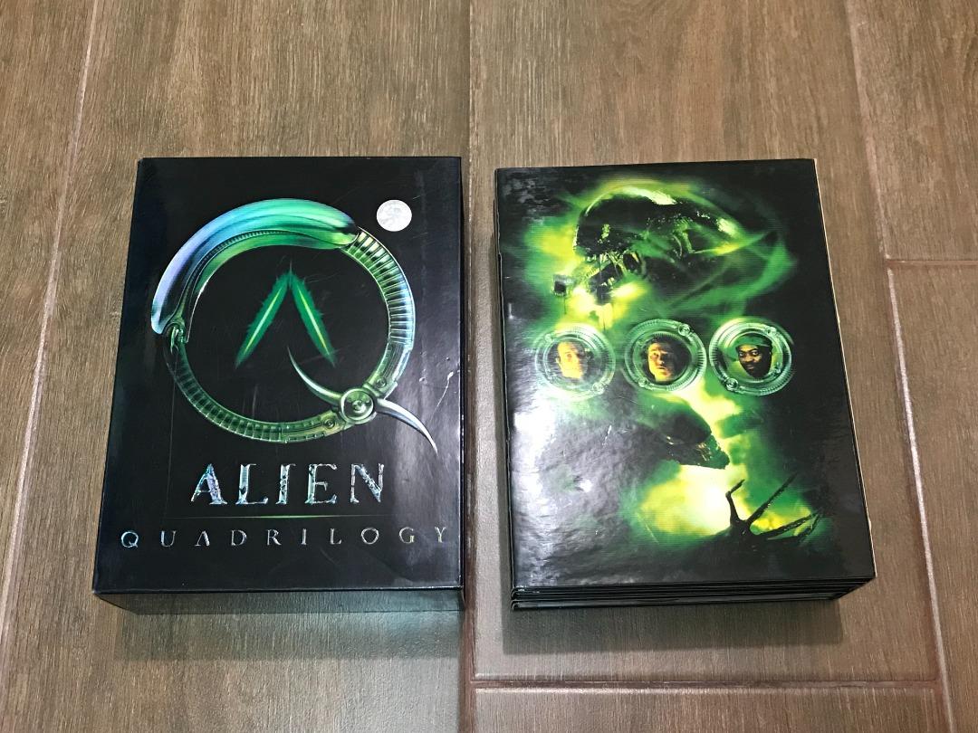 ALIEN QUADRILOGY 異形四部曲 DVD BOX SET, 興趣及遊戲, 音樂樂器 & 配件, 音樂與媒體 - CD 及 DVD ...