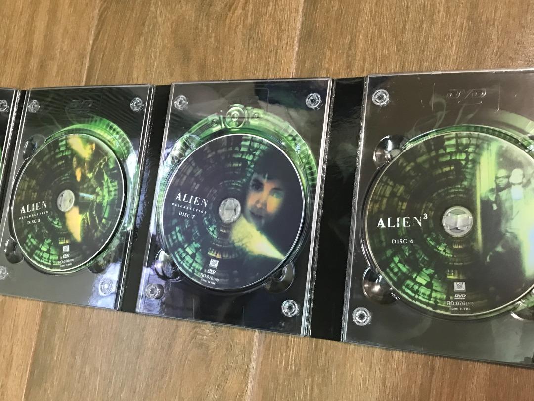 ALIEN QUADRILOGY 異形四部曲 DVD BOX SET, 興趣及遊戲, 音樂樂器 & 配件, 音樂與媒體 - CD 及 DVD ...