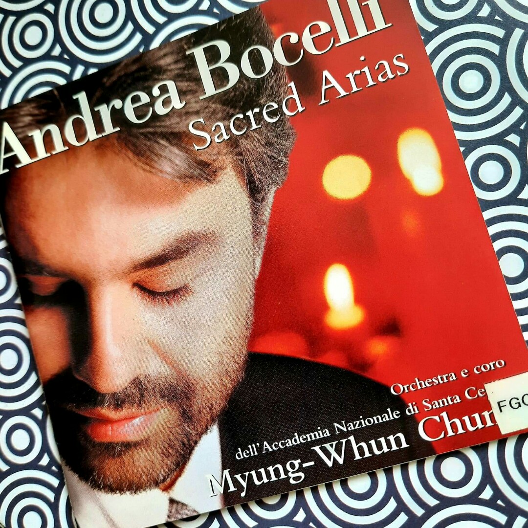 Andrea Bocelli CD: Sacred Arias, Hobbies & Toys, Music & Media, CDs ...