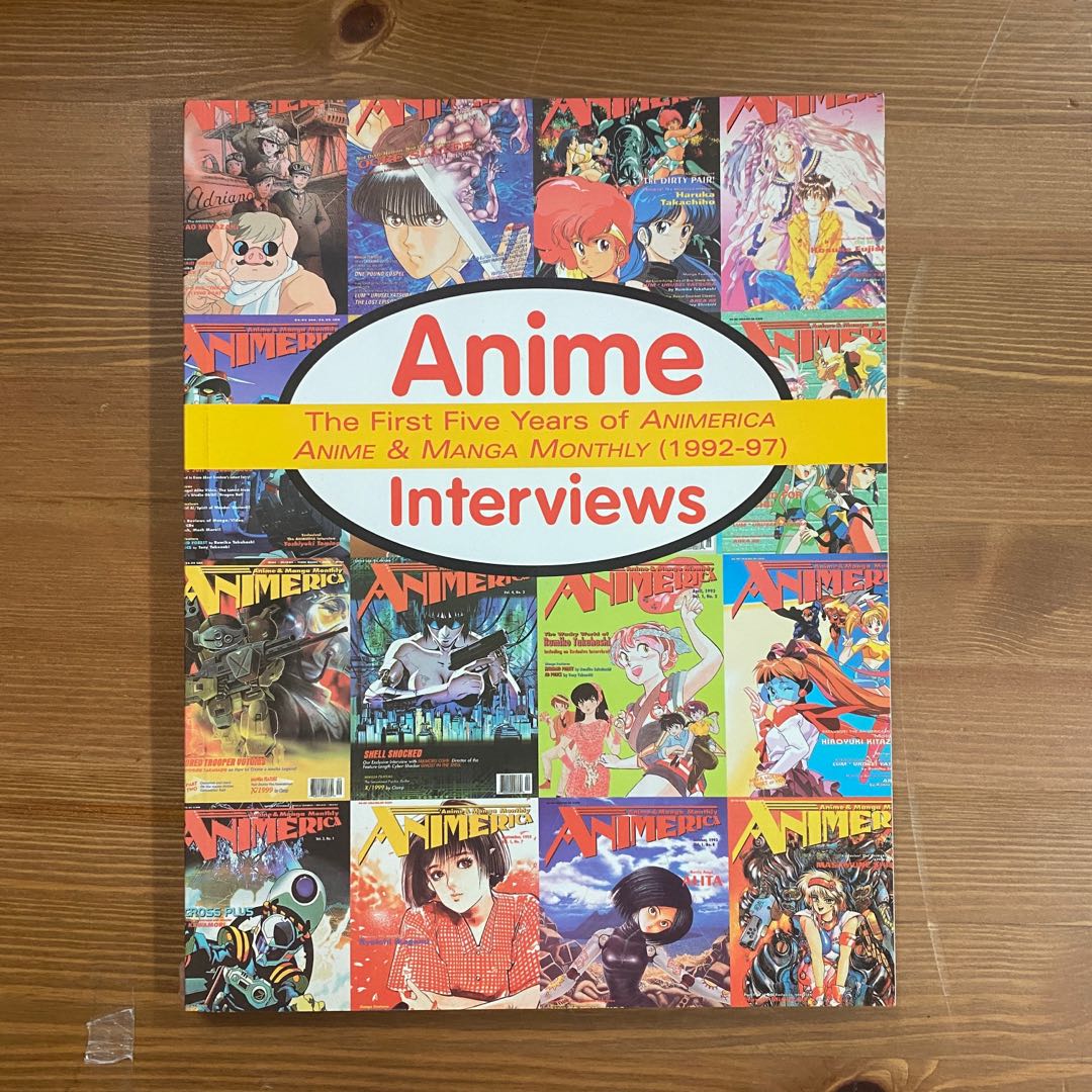 Anime Interviews|日本動漫製作專訪, 興趣及遊戲, 書本 & 文具, 漫畫 - Carousell