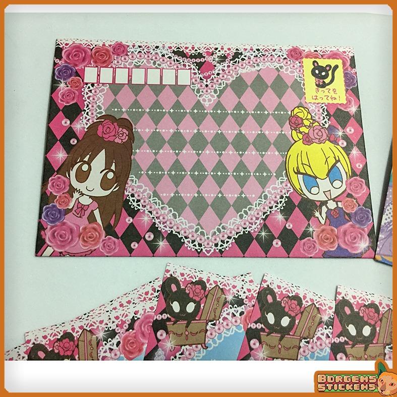 Anime Postcard Envelope Stickers Stationary - Paper Types, Hobbies ...