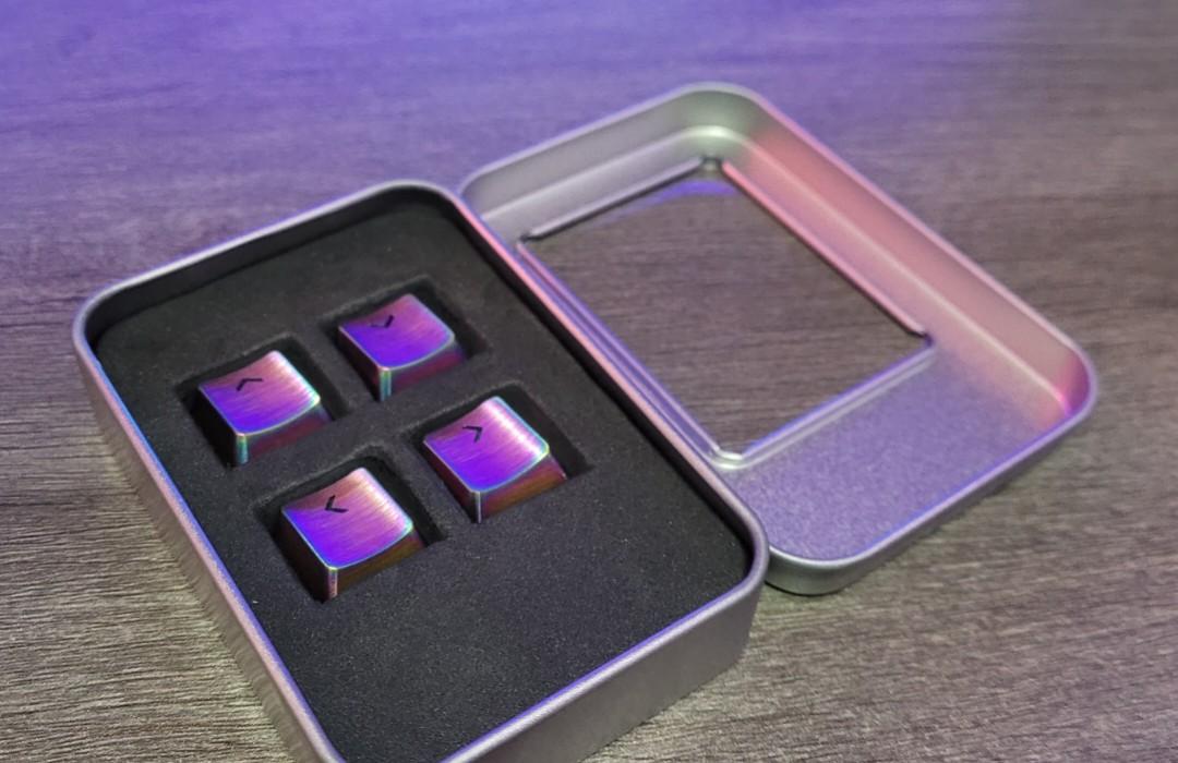 anodized aluminum metal keycaps, 電腦＆科技, 電腦周邊及配件, 電腦鍵盤及相關產品 - Carousell