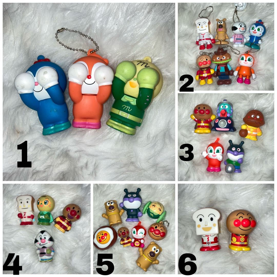 Anpanman and Friends Bundles, Hobbies & Toys, Toys & Games on Carousell
