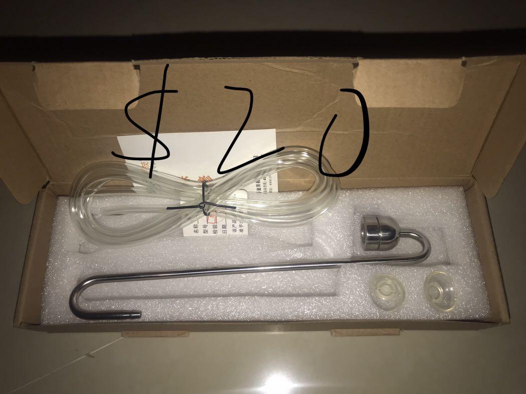 aquarium co2 inline diffuser for plants freshwater fishtank, Sports ...