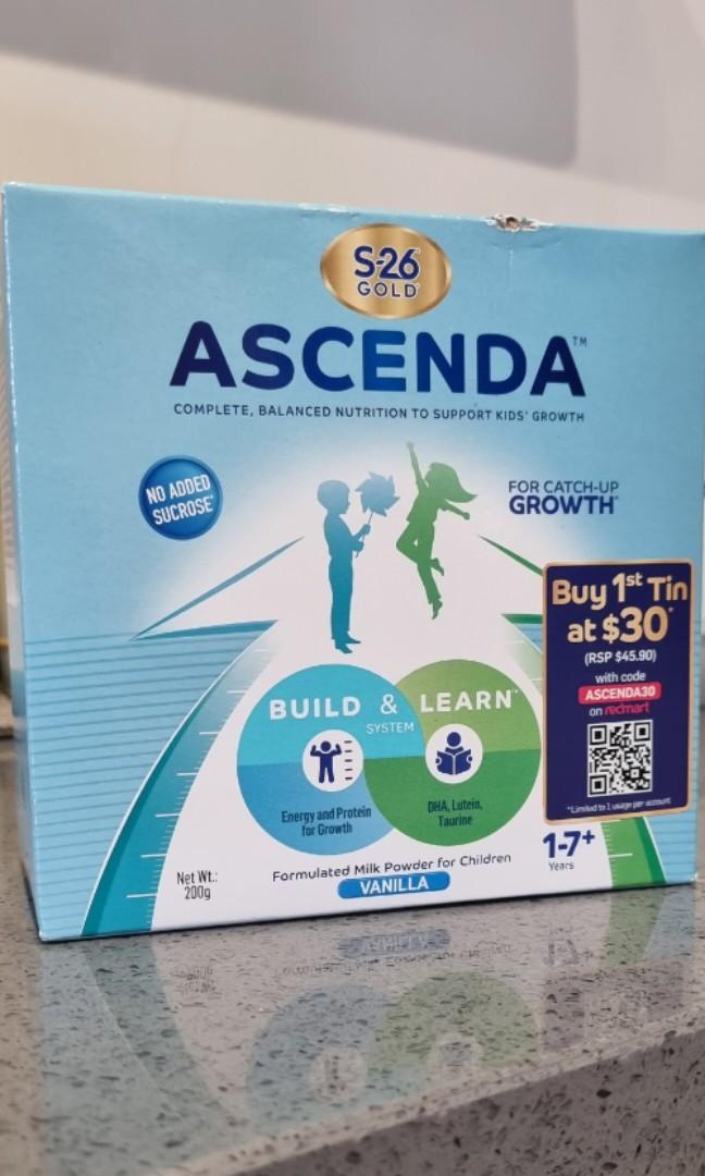 ASCENDA S-26 milk for 1-7 years, Babies & Kids, Nursing & Feeding ...