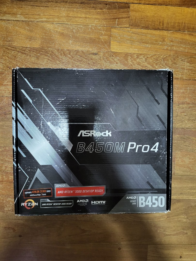 ASROCK B450 PRO 4, Computers & Tech, Desktops on Carousell