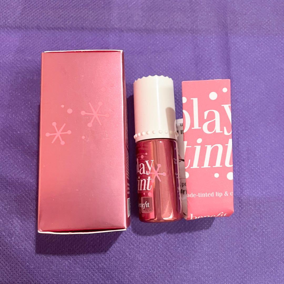 AUTHENTIC FULL SIZE Benefit cosmetics play tint lip and cheek stain ...