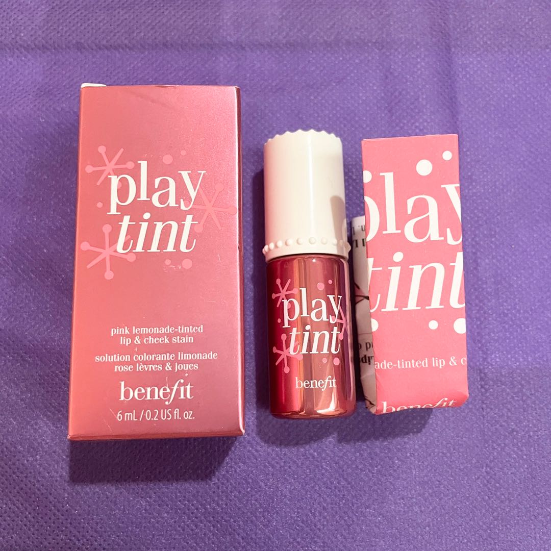 AUTHENTIC FULL SIZE Benefit cosmetics play tint lip and cheek stain ...