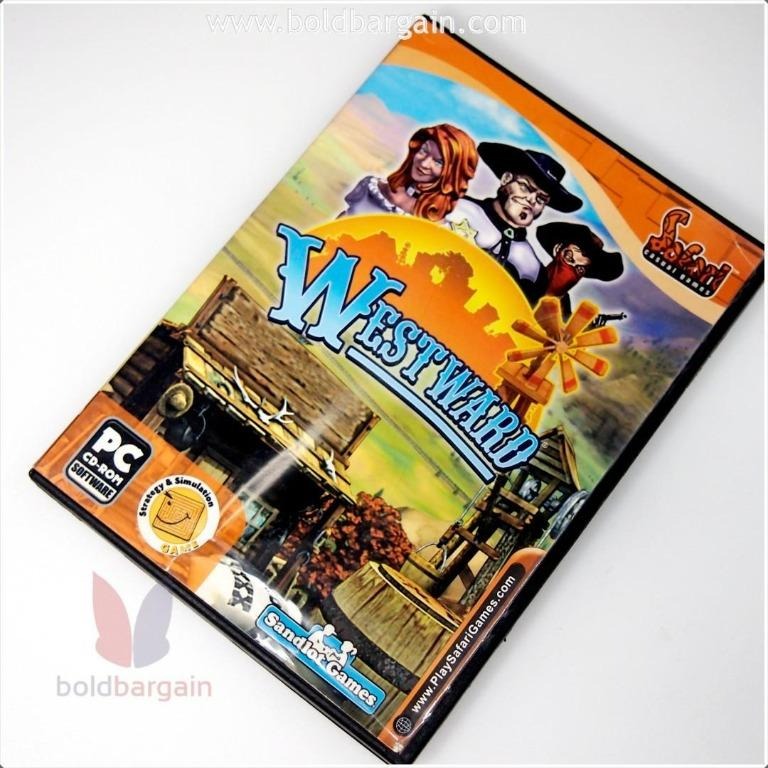 Authentic Westward Strategy and Simulation Game Disc for Laptop Desktop ...