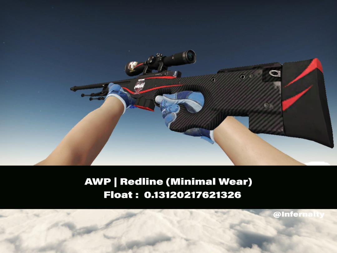 AWP Redline MW CSGO SKINS KNIVES, Video Gaming, Gaming Accessories, In ...