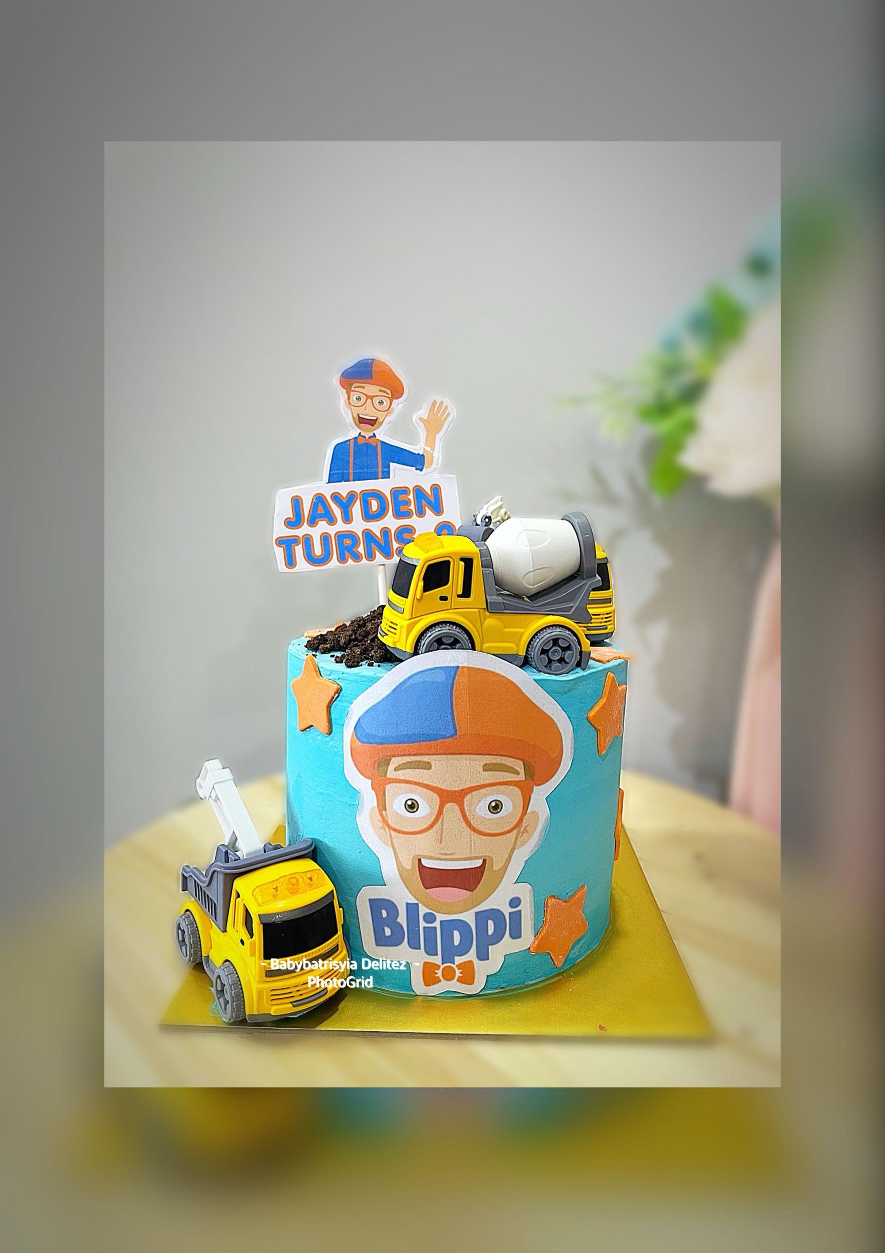 Blippi Cake🥰, Food & Drinks, Homemade Bakes on Carousell