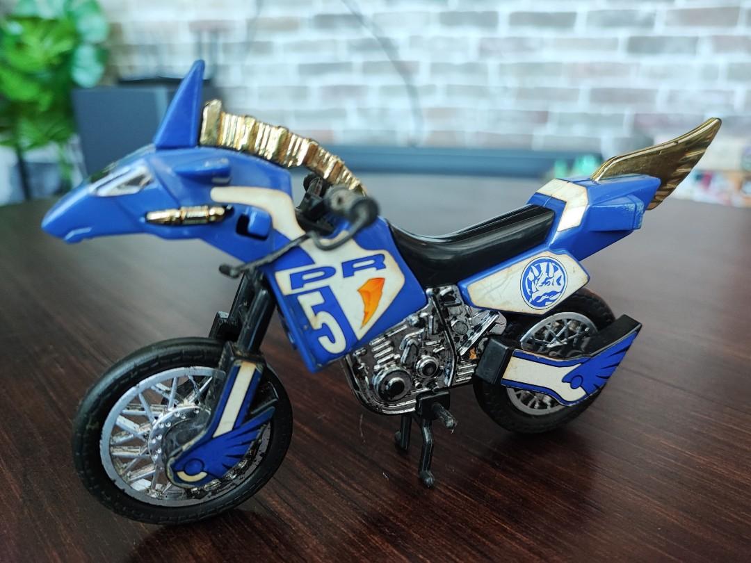 Blue Ranger Motorcycle Mighty Morphin Power Ranger, Hobbies & Toys ...