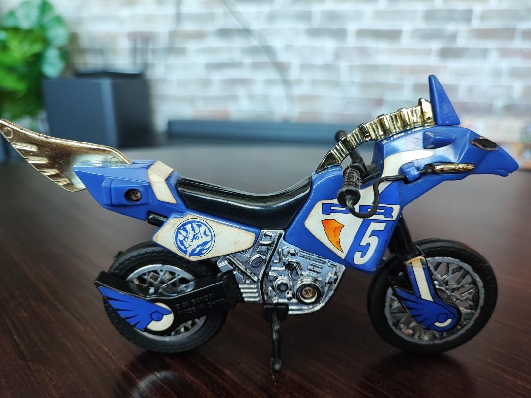 Blue Ranger Motorcycle Mighty Morphin Power Ranger, Hobbies & Toys ...