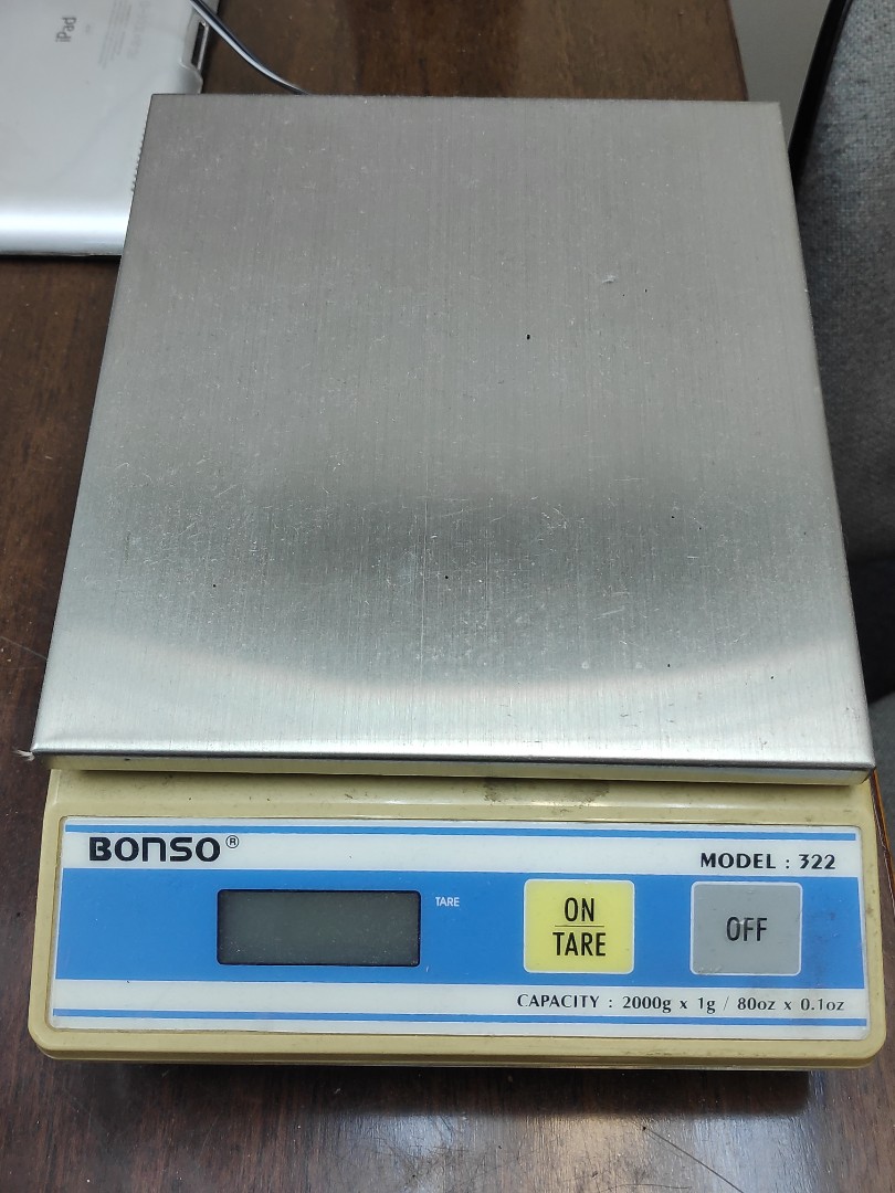 BONSO 商用電子磅 Electronic scale Model 322, 電腦＆科技, 商務用科技產品 - Carousell