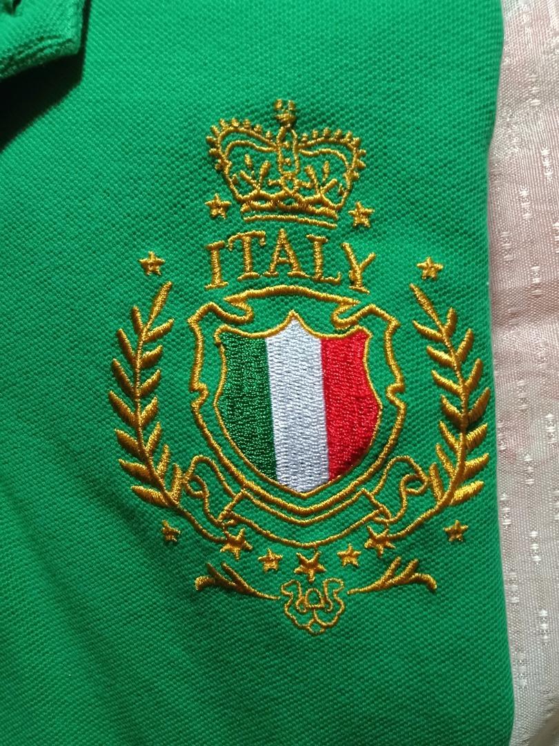 Bossini Made in Italy Green Polo Shirt, Men's Fashion, Tops & Sets ...