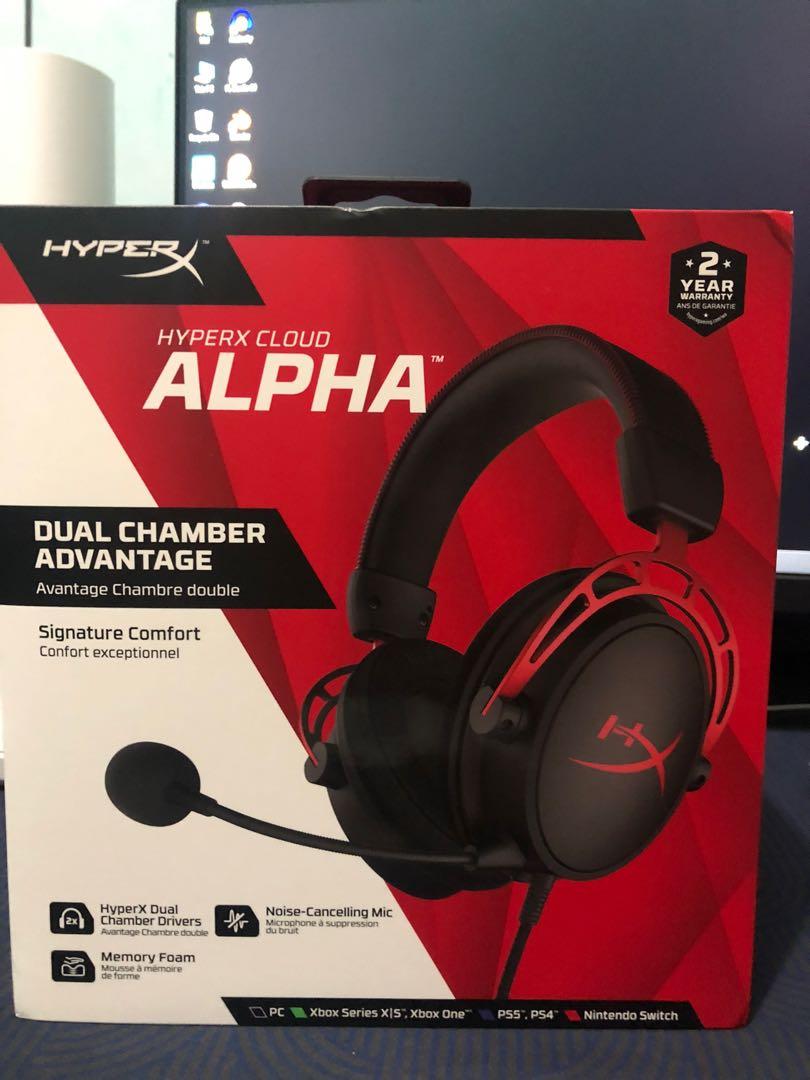 BRAND NEW CLOUD ALPHA S/ CLOUD ALPHA S HEADSET FOR GAMING PC, CONSOLES ...