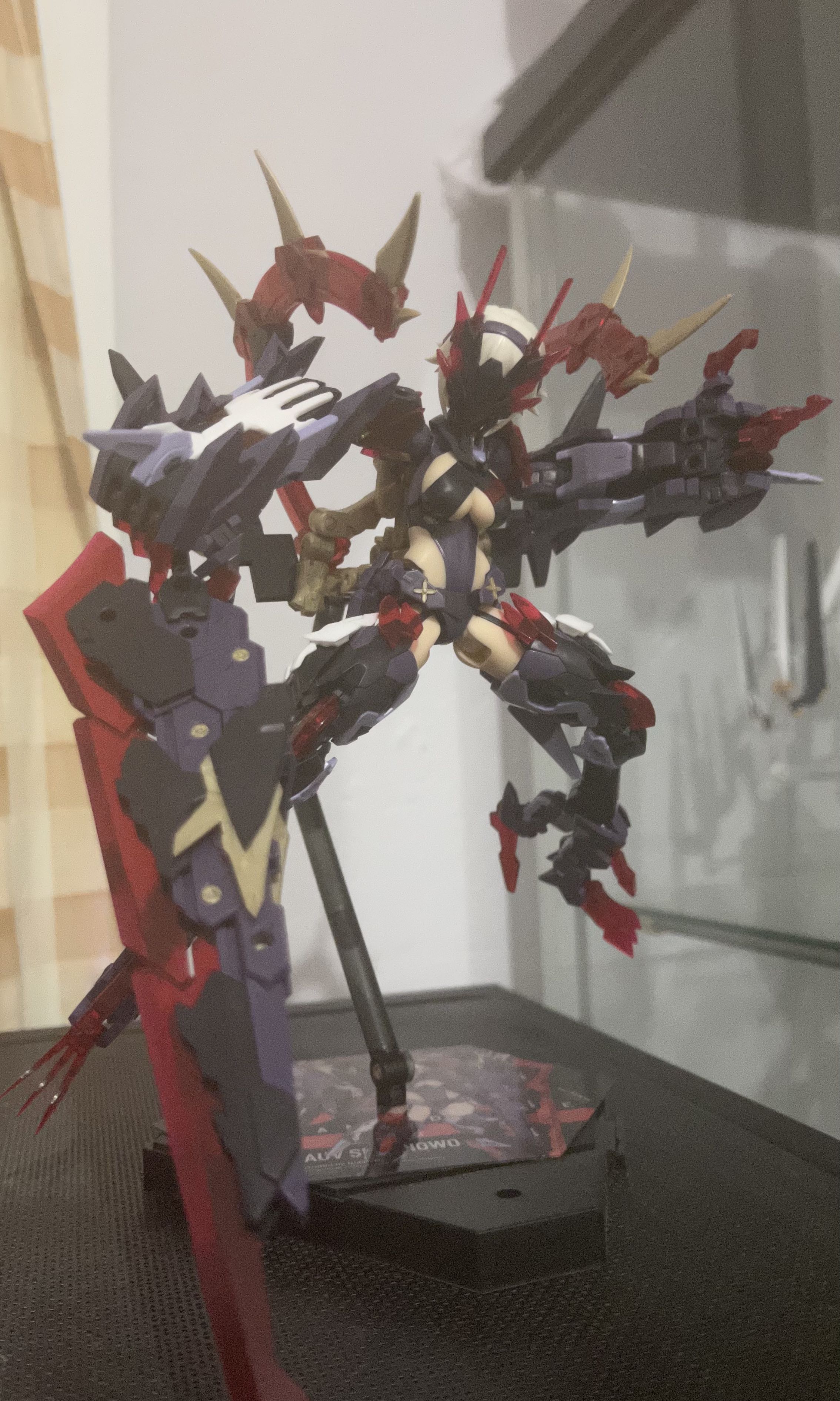 (BUILT with bonus) Megami Device AUV Susanowo kotobukiya model kit not ...