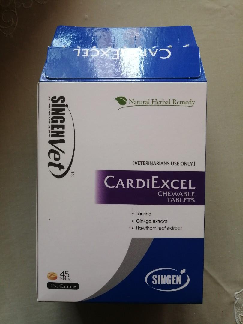 CardiExcel Chewables 27pcs, Pet Supplies, Health & Grooming on Carousell