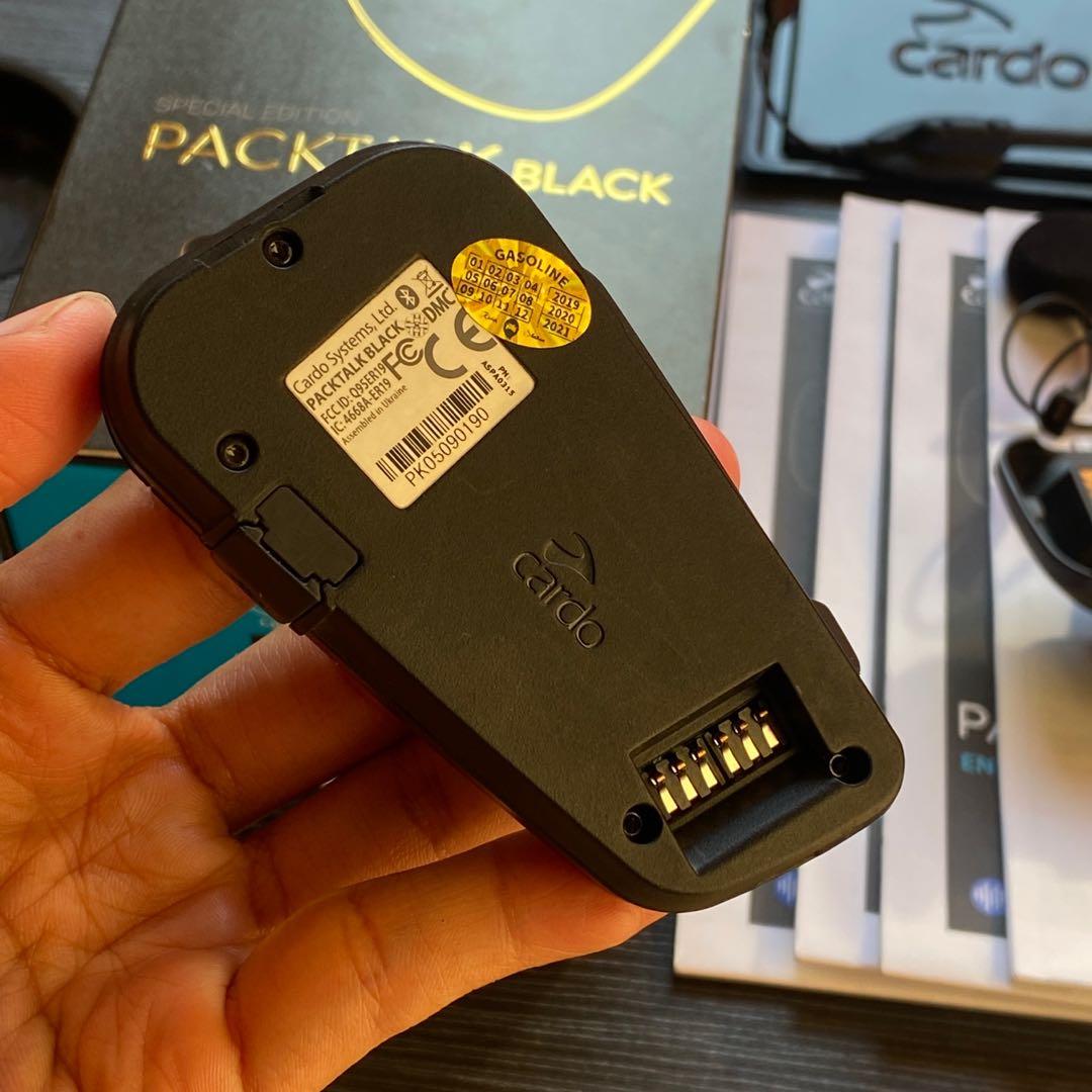 Cardo packtalk black edition, Motor di Carousell