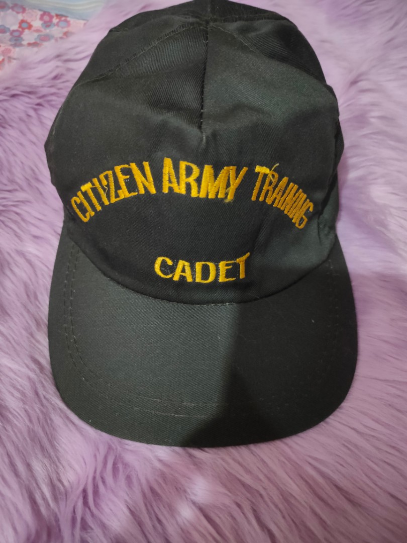 CAT Citizen Army Training Cap Male Man COCC ROTC, Men's Fashion ...