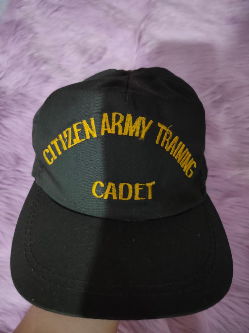 CAT Citizen Army Training Cap Male Man COCC ROTC, Men's Fashion ...