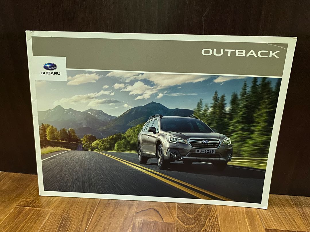 (CHEAP!!!) SUBARU OUTBACK CAR SUV BROCHURE CATALOG CATALOGUE BOXER ...