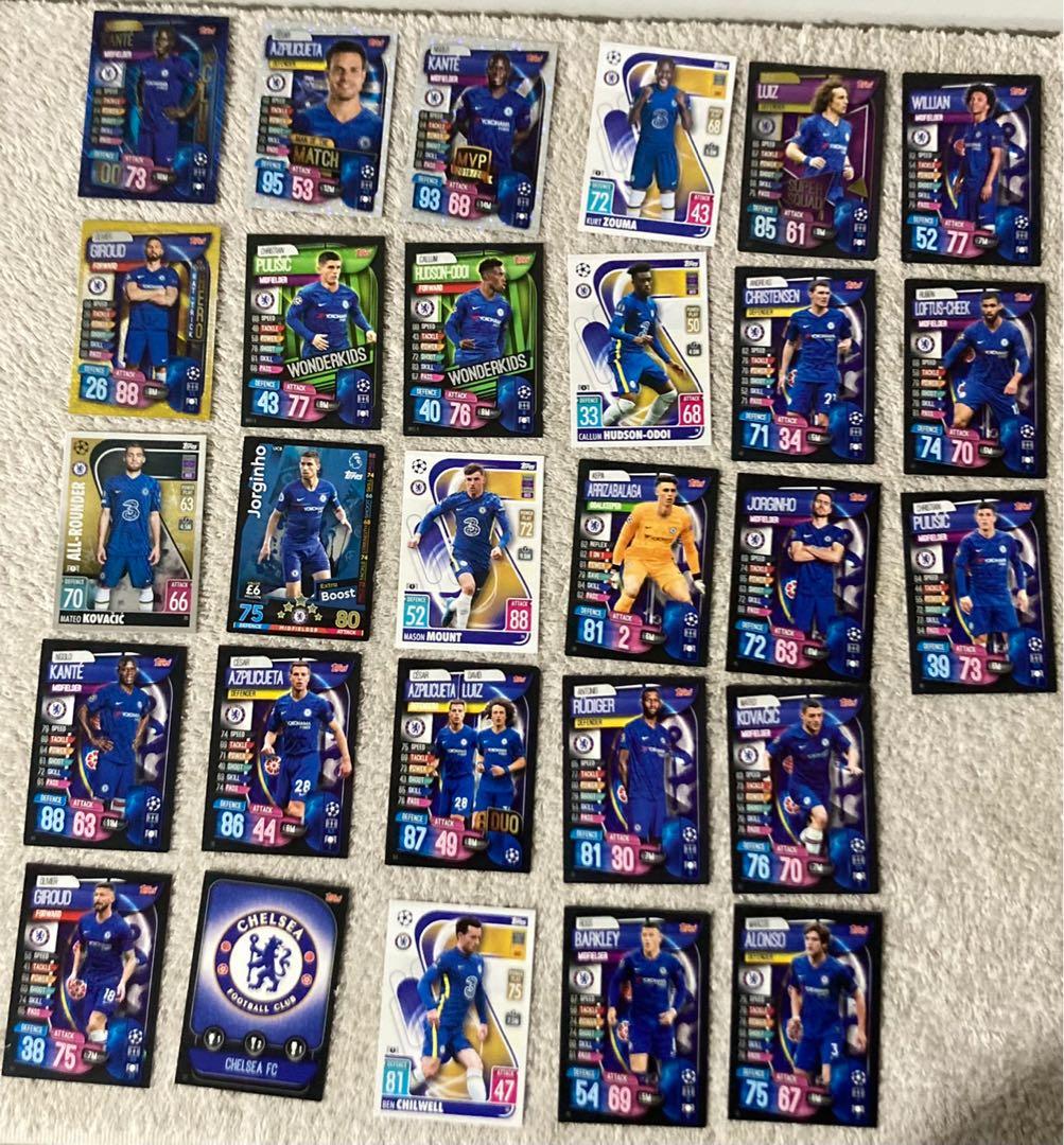 Chelsea Match Attax Collection (Fast Clearance), Hobbies & Toys, Toys ...