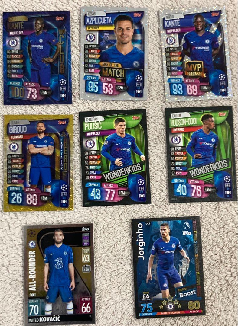 Chelsea Match Attax Collection (Fast Clearance), Hobbies & Toys, Toys ...