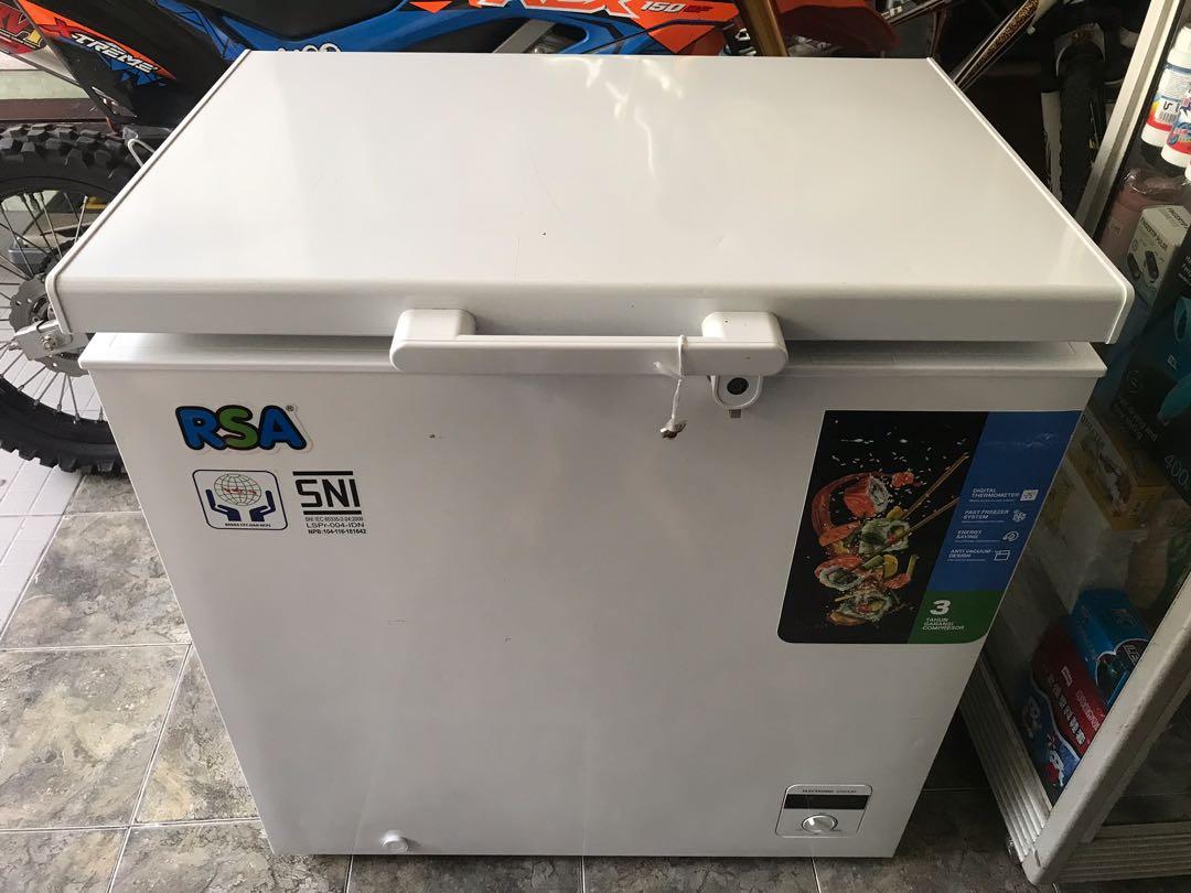 Chest Freezer Box RSA CF-210 / Lemari Pembeku Frozen Food, Kitchen ...