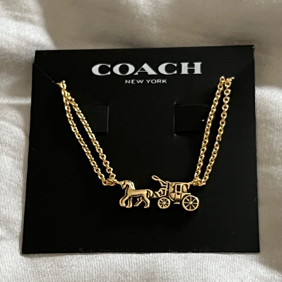 Coach necklace, Women's Fashion, Jewelry & Organisers, Necklaces on ...