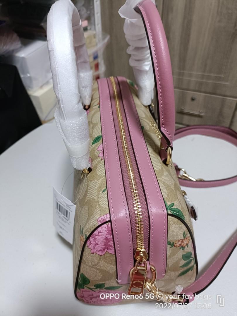 Coach Rowan Signature Rose Print Bag style # 2717, Women's Fashion ...