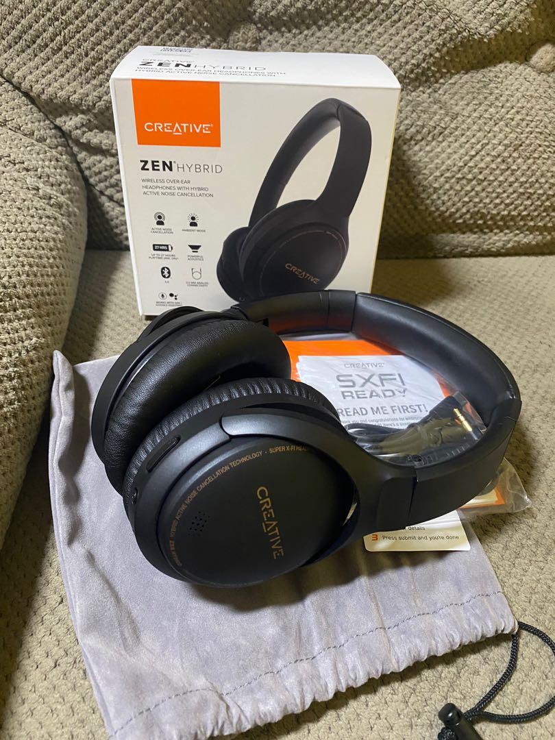 Creative ZEN Hybrid Headphone (Black), Audio, Headphones & Headsets on ...