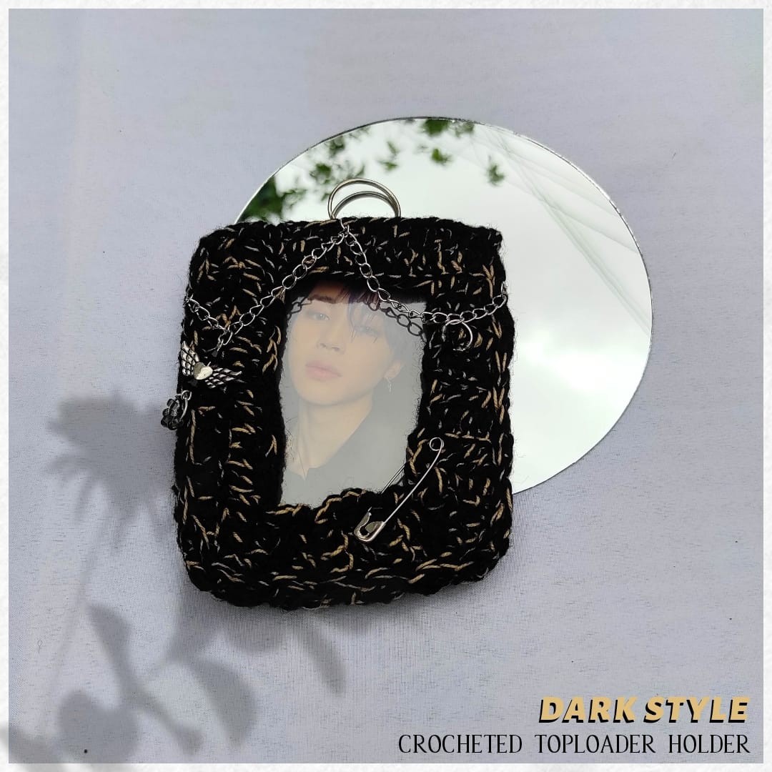 Crocheted toploader holder, Hobbies & Toys, Stationary & Craft, Other ...