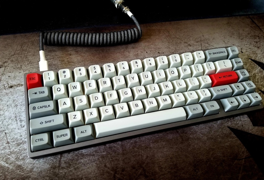 /dev/tty MT3 PBT 65% keycaps by Matt3o for mechanical keyboard ...