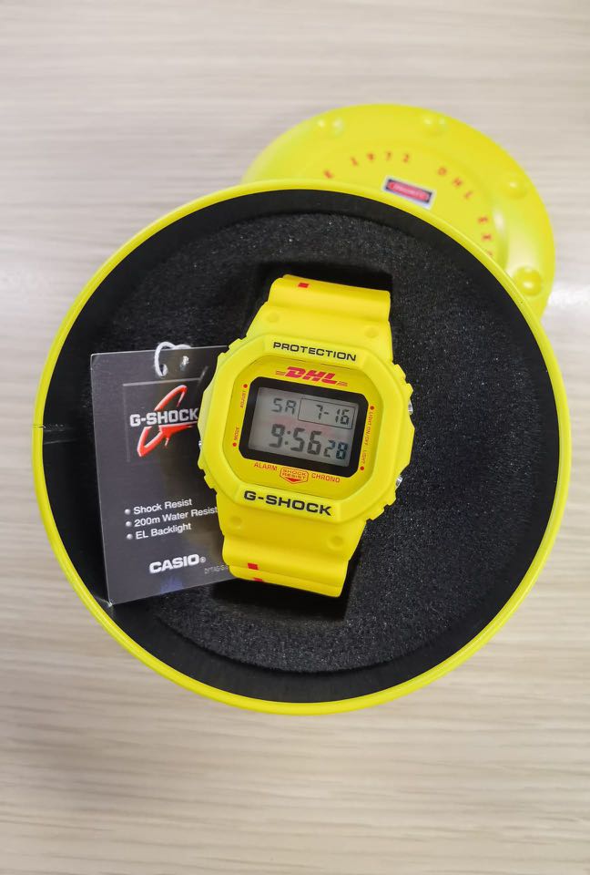 DHL G-Shock, Luxury, Watches on Carousell