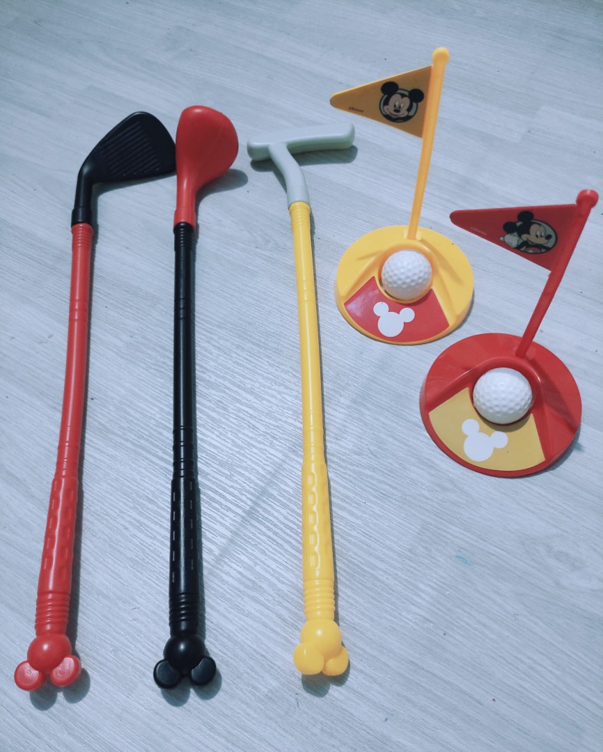 Disney Mickey mouse golf set, Hobbies & Toys, Toys & Games on Carousell