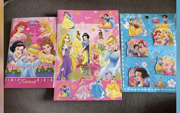 Disney Princess Letter Writing Kit, Notebook and scrapbooks, Hobbies ...